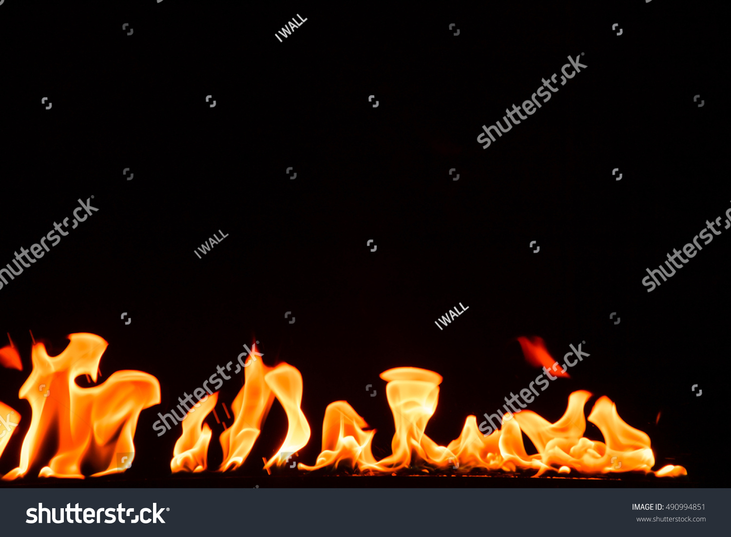 Fire Flames Texture Background Stock Photo 490994851 | Shutterstock