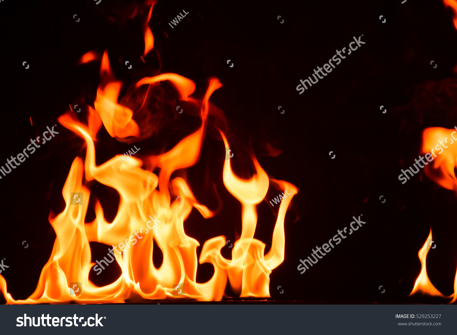 Fire Flames Texture Background Stock Photo 529253227 | Shutterstock