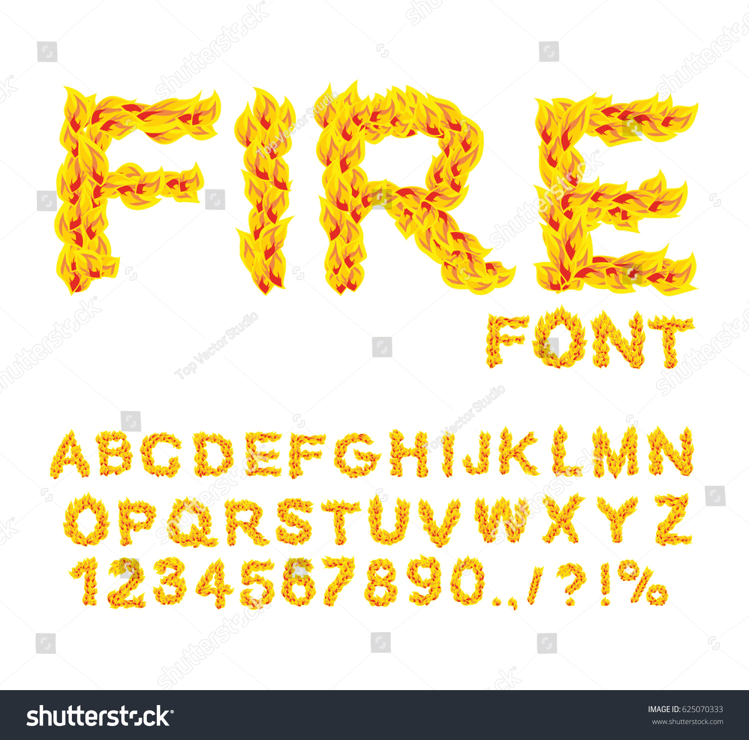 Ilustrasi Stok Fire Font Burning Abc Flame Alphabet 625070333 ... Ilustrasi Stok Fire Font Burning Abc Flame Alphabet 625070333 ...