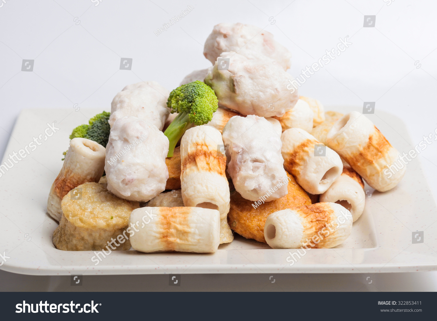 Fish Paste Cake Stock Photo 322853411 | Shutterstock