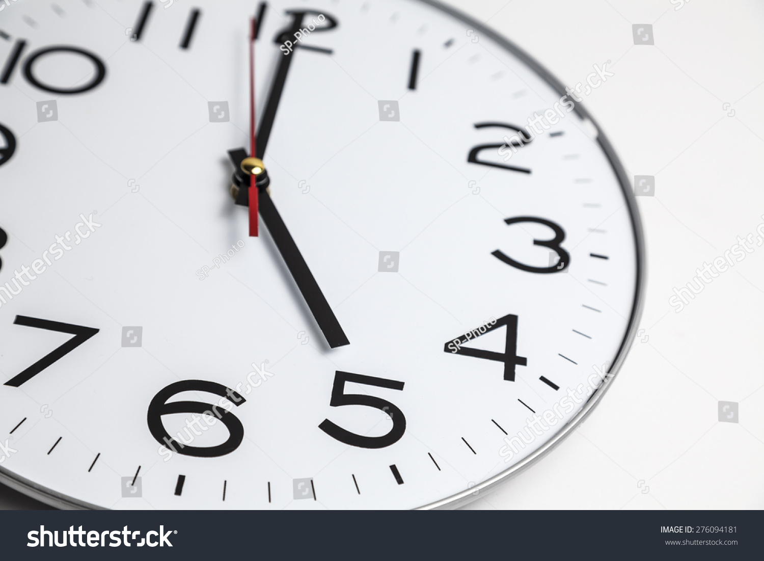 Five Oclock Stock Photo (Edit Now) 276094181