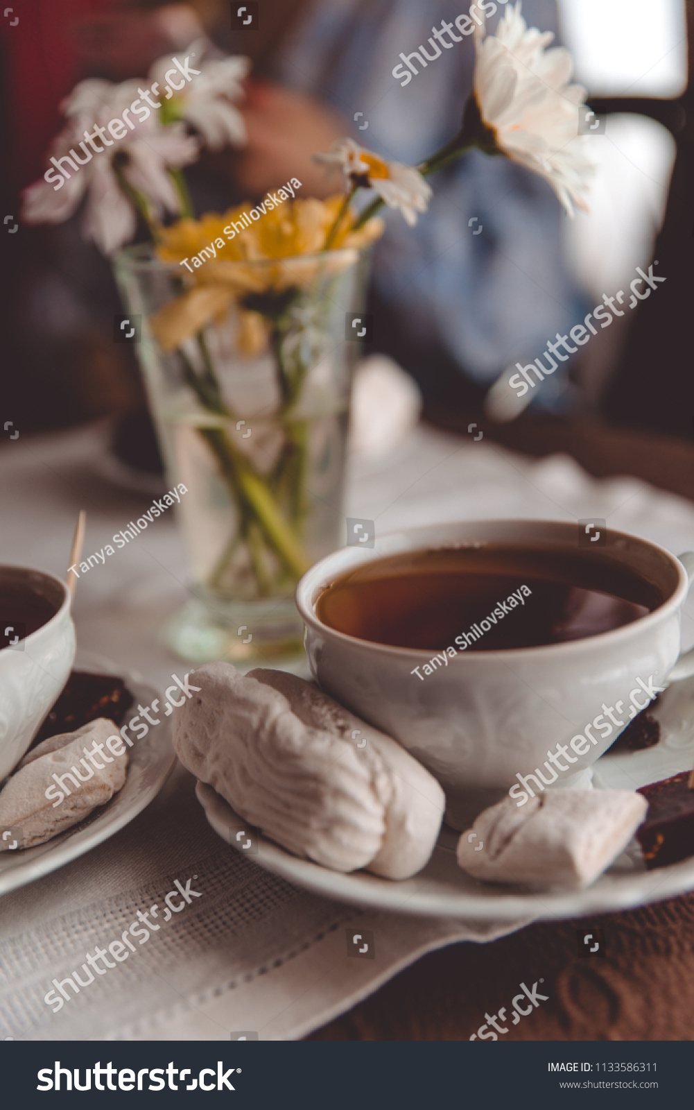 Five Oclock Tea Stock Photo Edit Now 1133586311