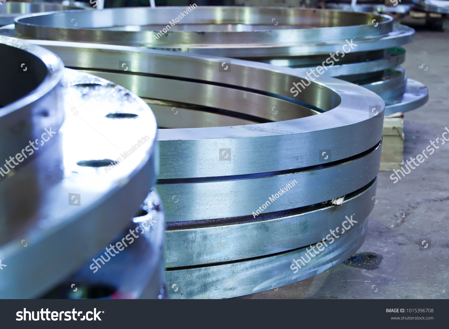 Flanges Pipe Joints Flanges Hardware Stock Photo (Edit Now) 1015396708