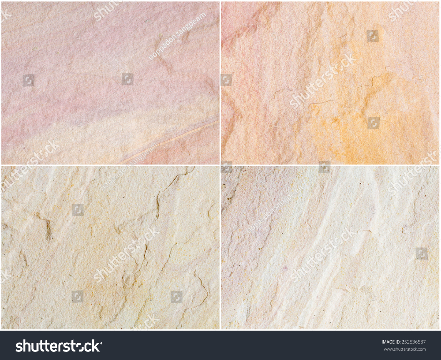 Four Patterned Sandstone Texture Background Stock Photo (Edit Now ...