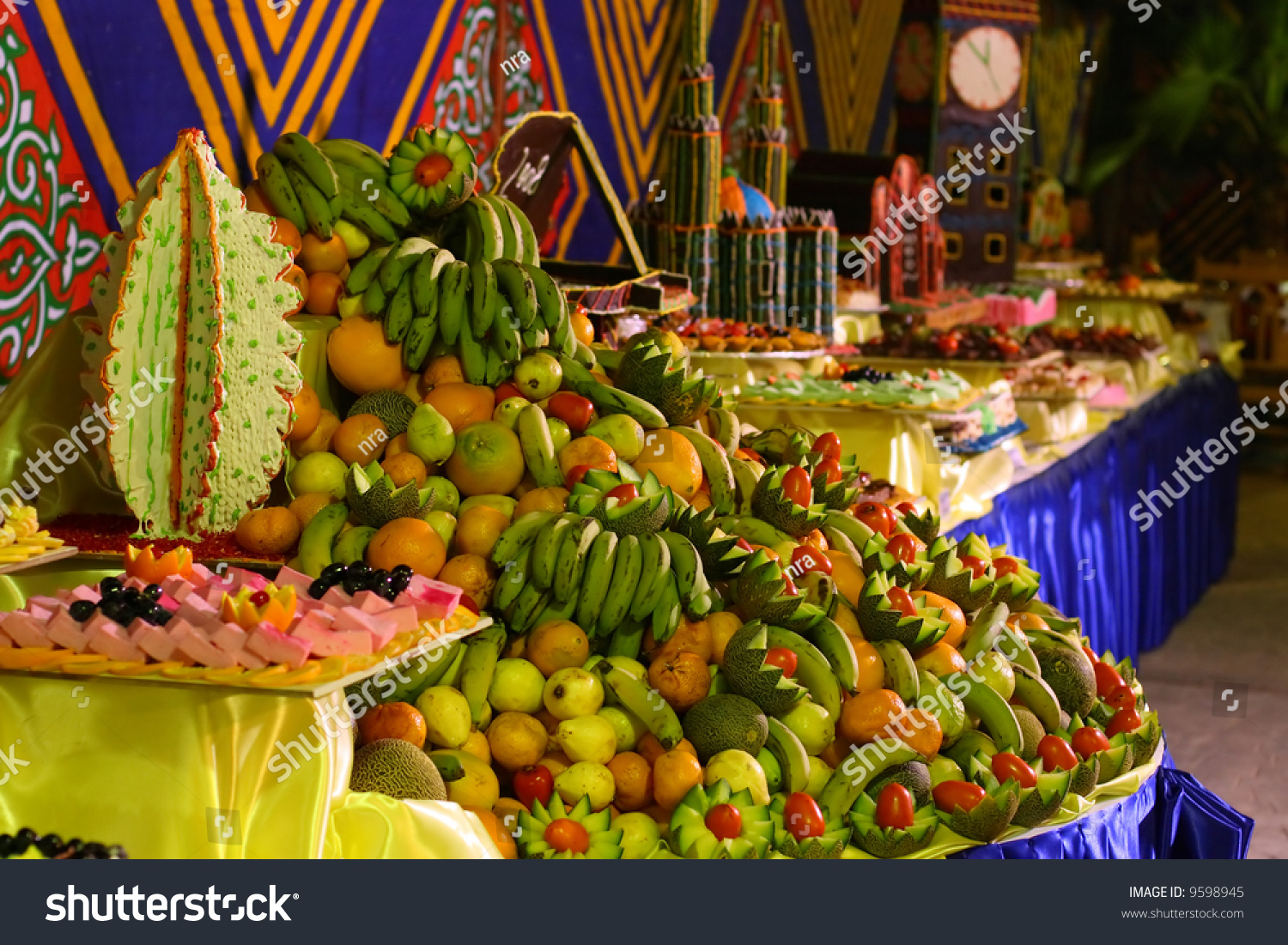 Fruit Buffet Stock Photo 9598945 : Shutterstock