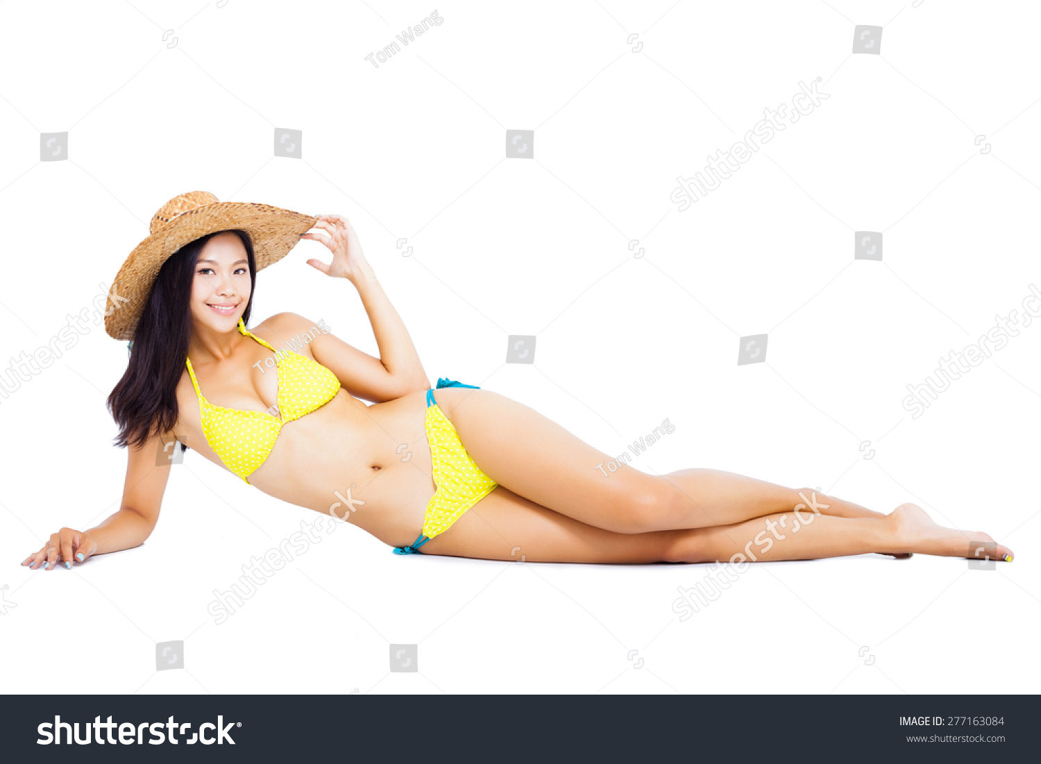 Full Length Beautiful Young Woman Posing Stock Photo 277163084 ... Full Length Beautiful Young Woman Posing Stock Photo 277163084 ...