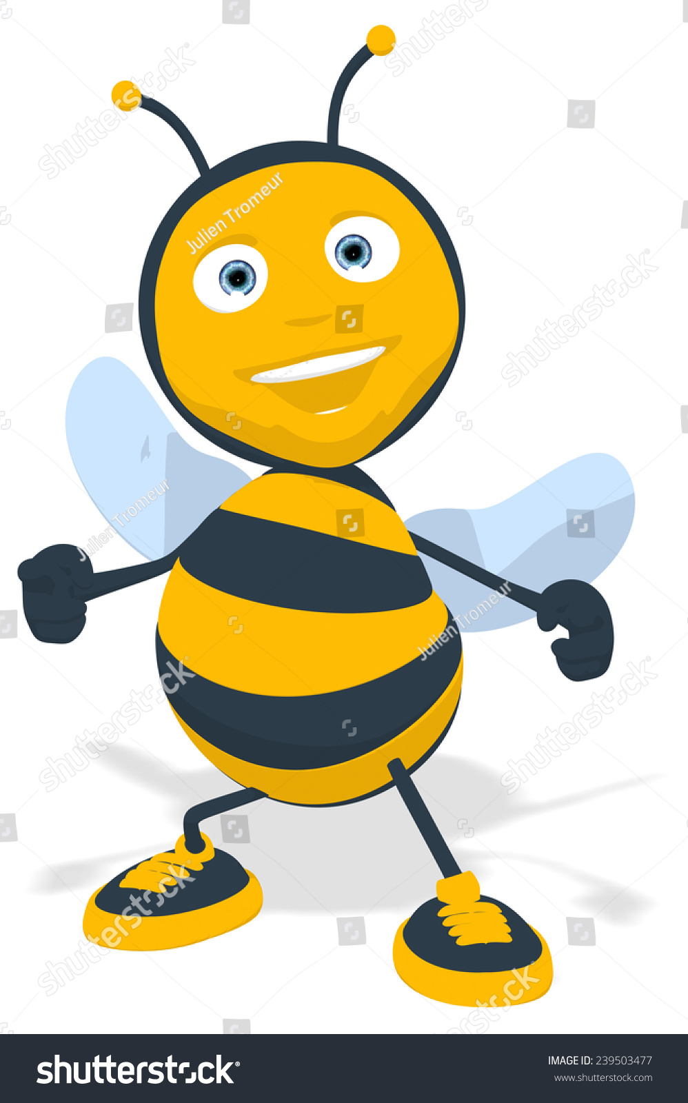 Fun Bee Stock Illustration 239503477 | Shutterstock