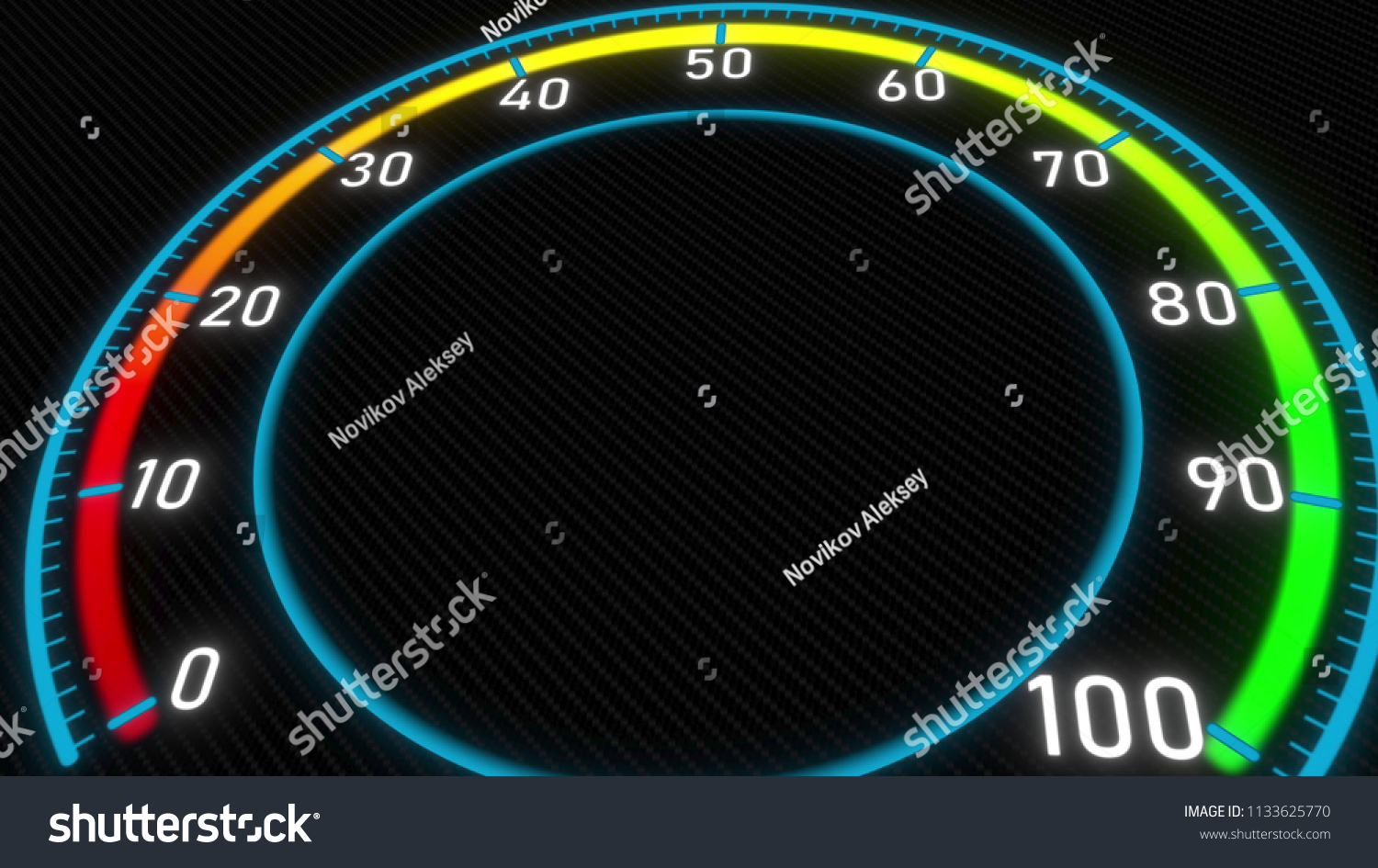Futuristic Meter Indicator Conceptual 3d Rendering Stock Illustration ... Futuristic Meter Indicator Conceptual 3d Rendering Stock Illustration ...