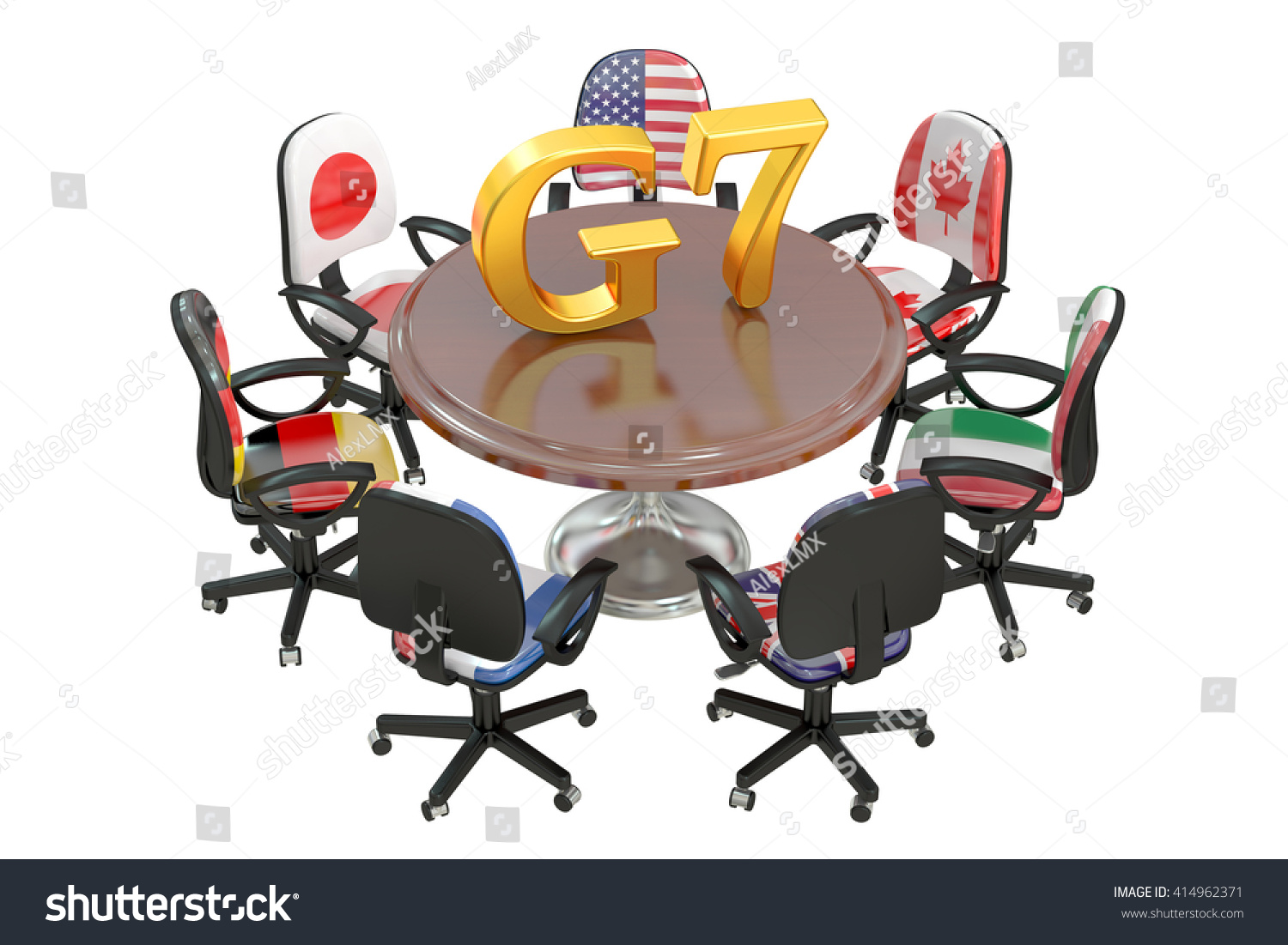G7 Concept 3d Rendering Stock Illustration 414962371 | Shutterstock