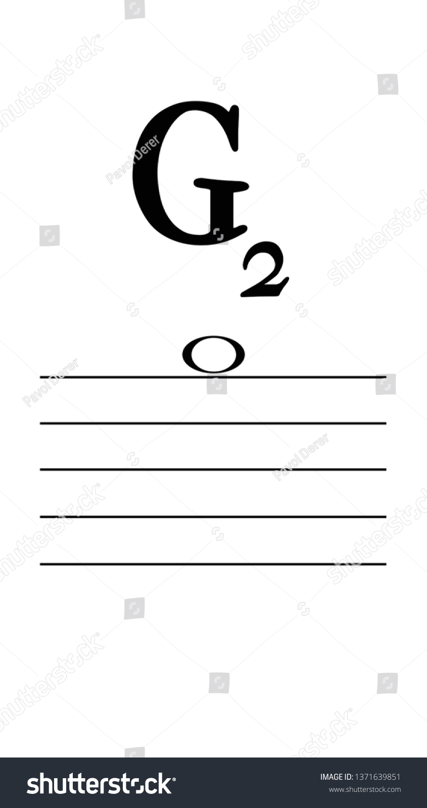 G2 Note Basic Three Octaves Violin Stock Illustration 1371639851 ...