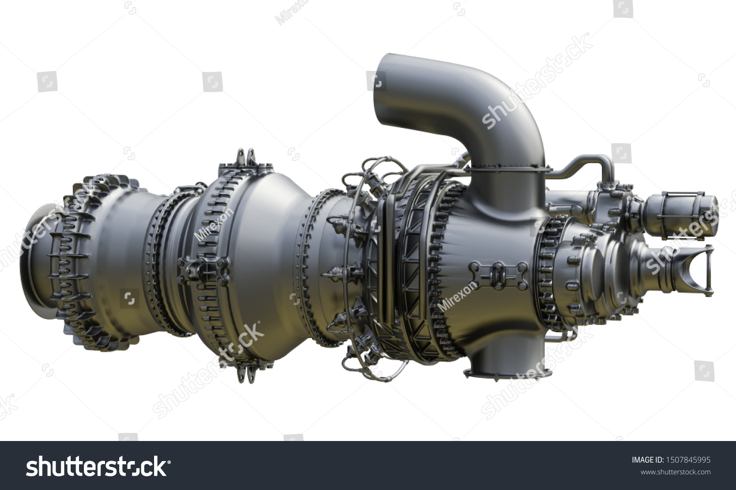 Gas Turbine Engine Prime Mover Gas Stock Illustration 1507845995 | Shutterstock