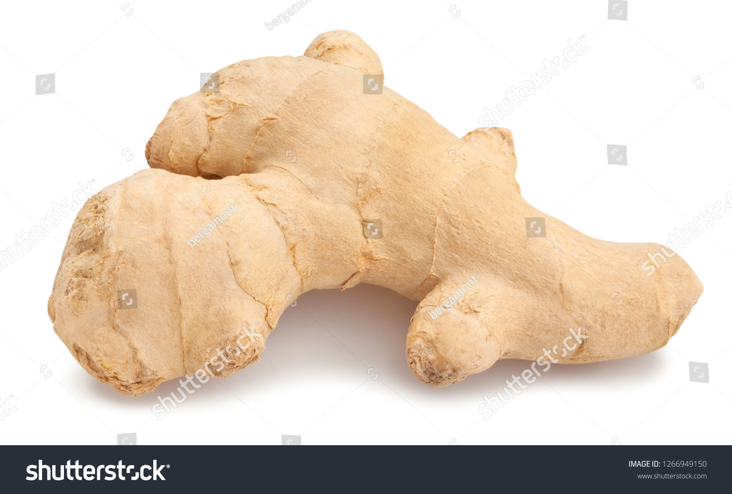 Ginger Path Isolated Stock Photo 1266949150 | Shutterstock