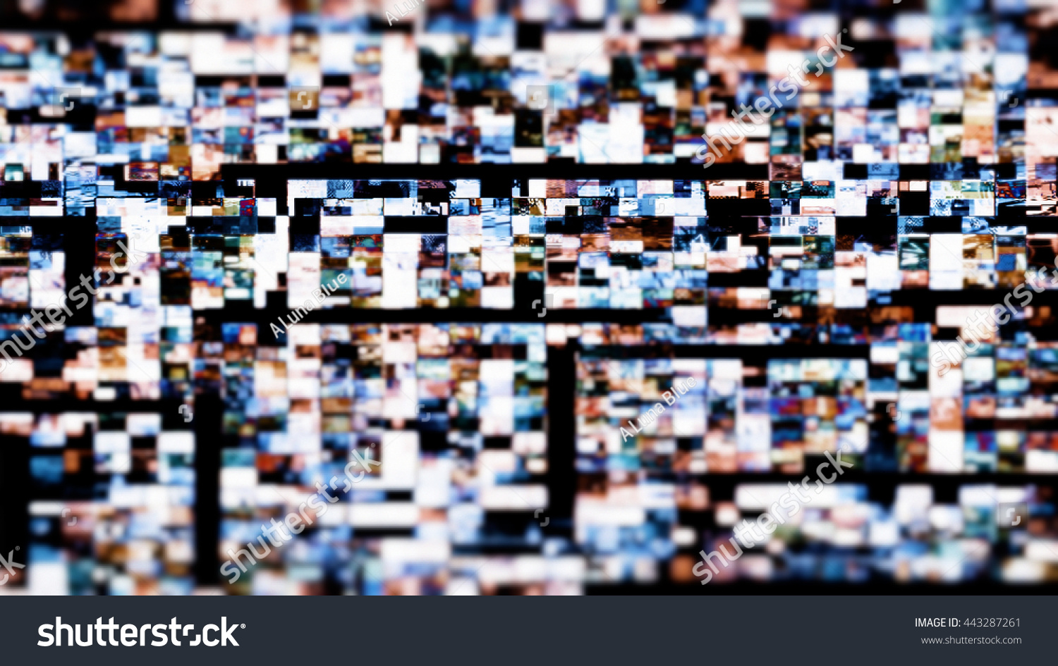 Glitch Random Digital Signal Malfunction High Stock Illustration 443287261 | Shutterstock