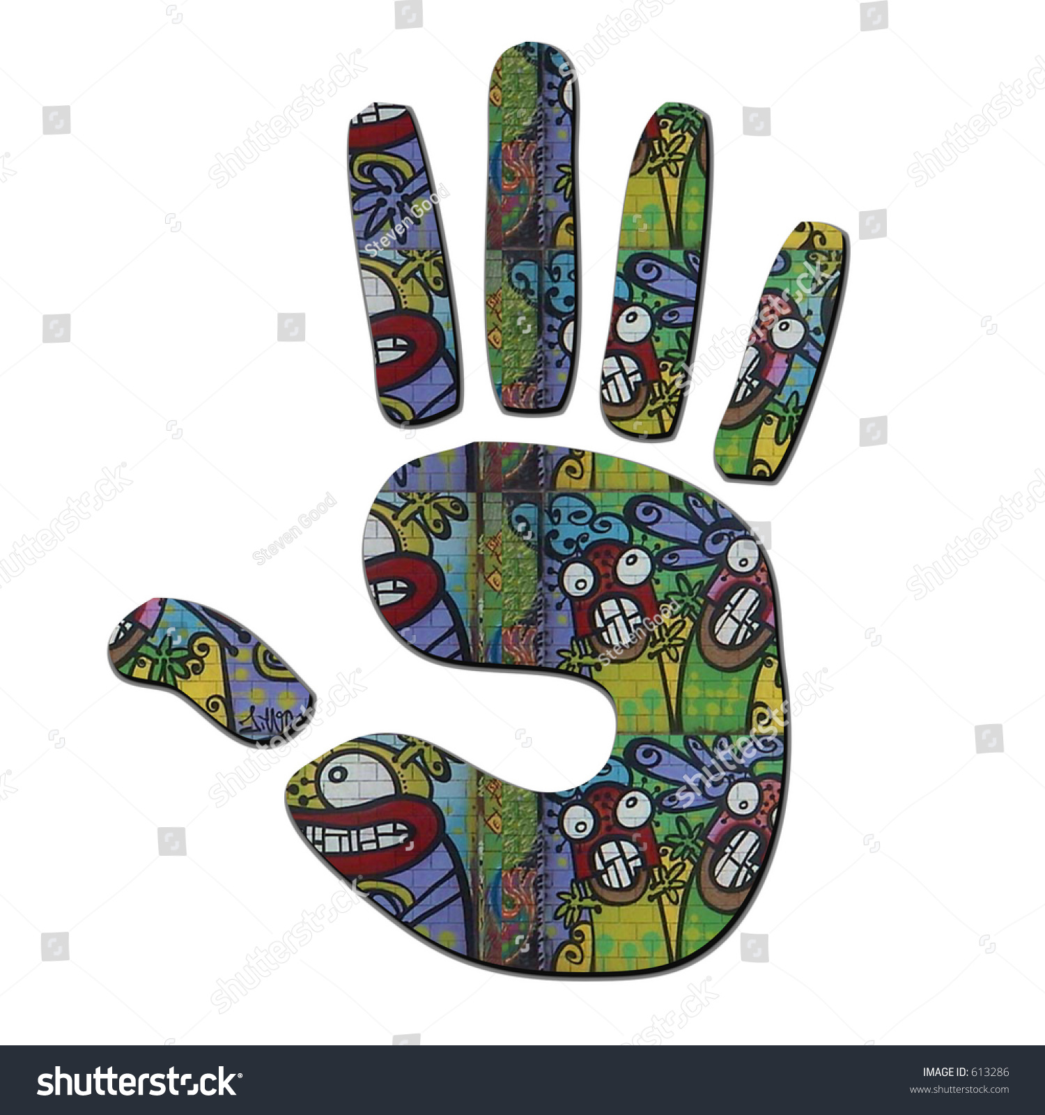 Graffiti Hands