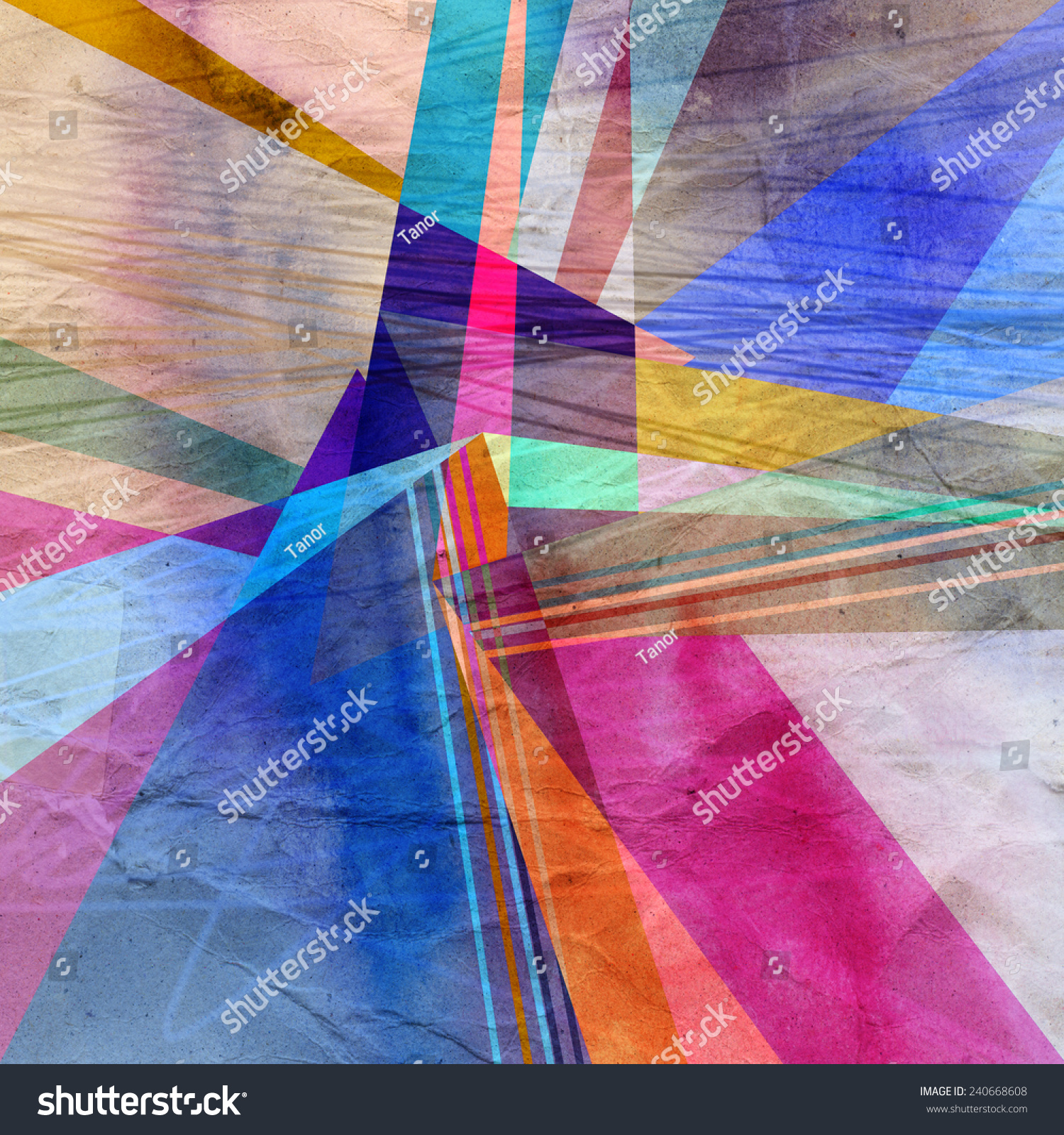 Graphic Abstract Background Different Elements Stock Illustration ...