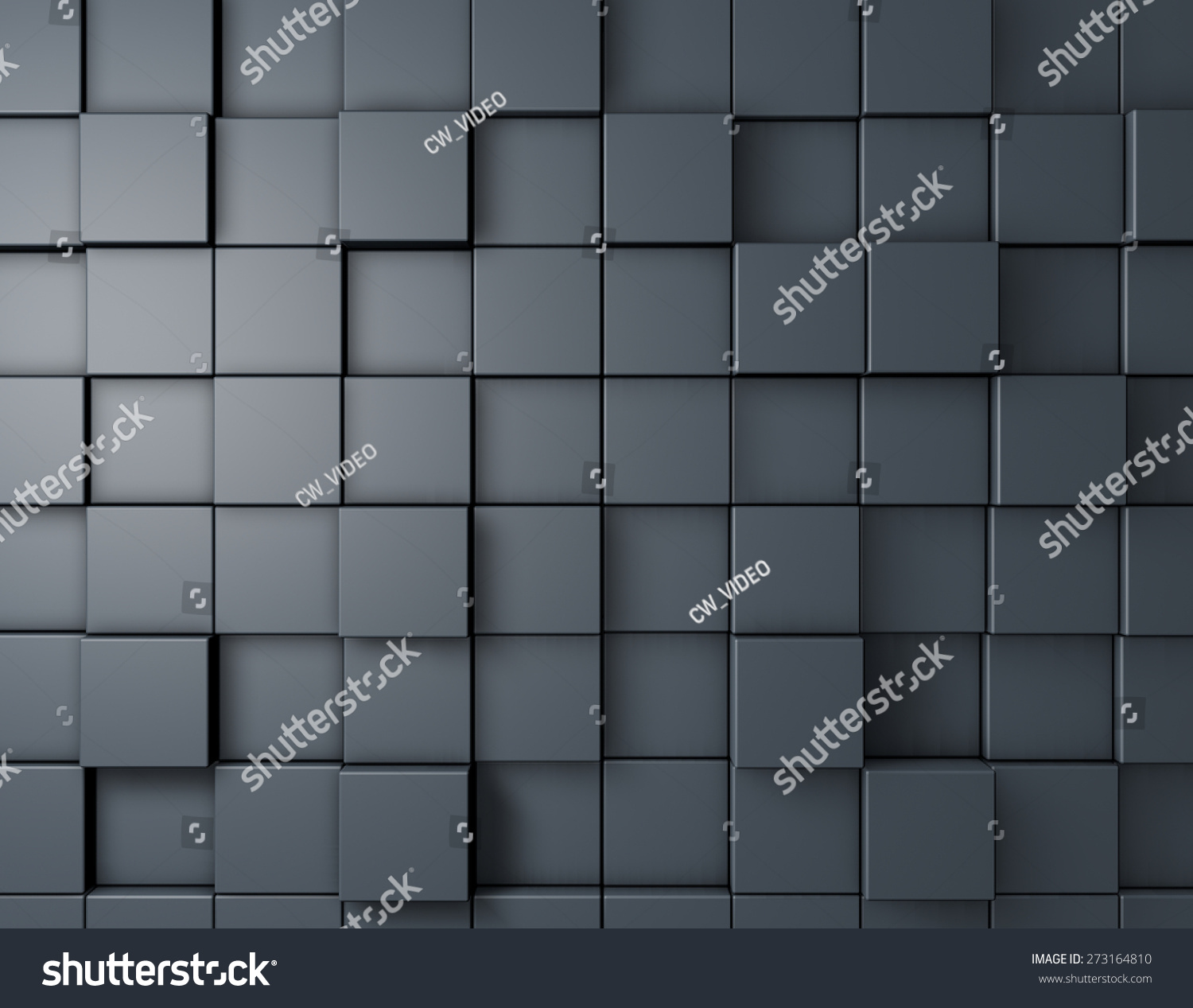 Gray Background Cube Texture Stock Illustration 273164810