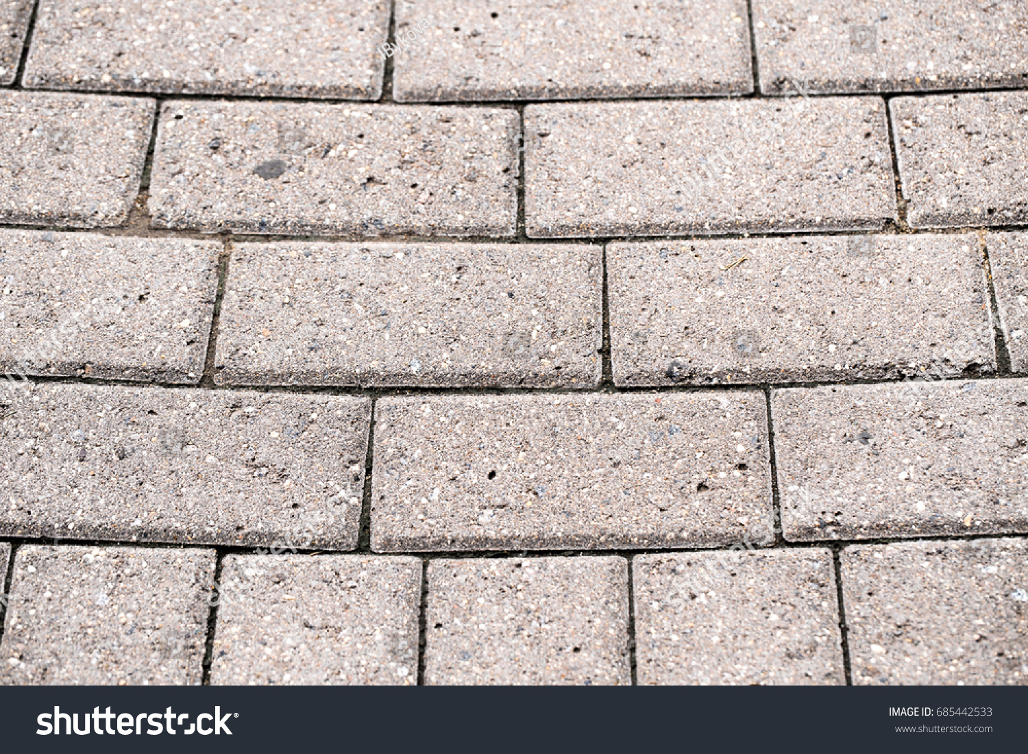 Gray Brick Path Stock Photo 685442533 | Shutterstock