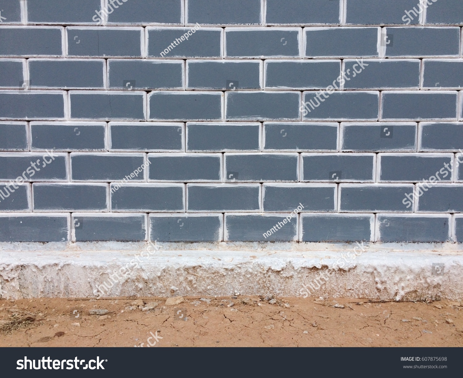 Gray Cement Block Wall Texture Pattern Stock Photo 607875698 | Shutterstock