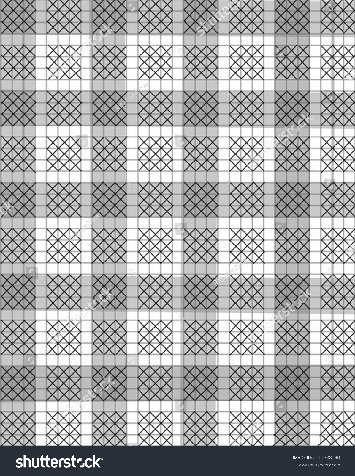 Gray Checkered Background Wallpaper Pattern Stock Illustration ...