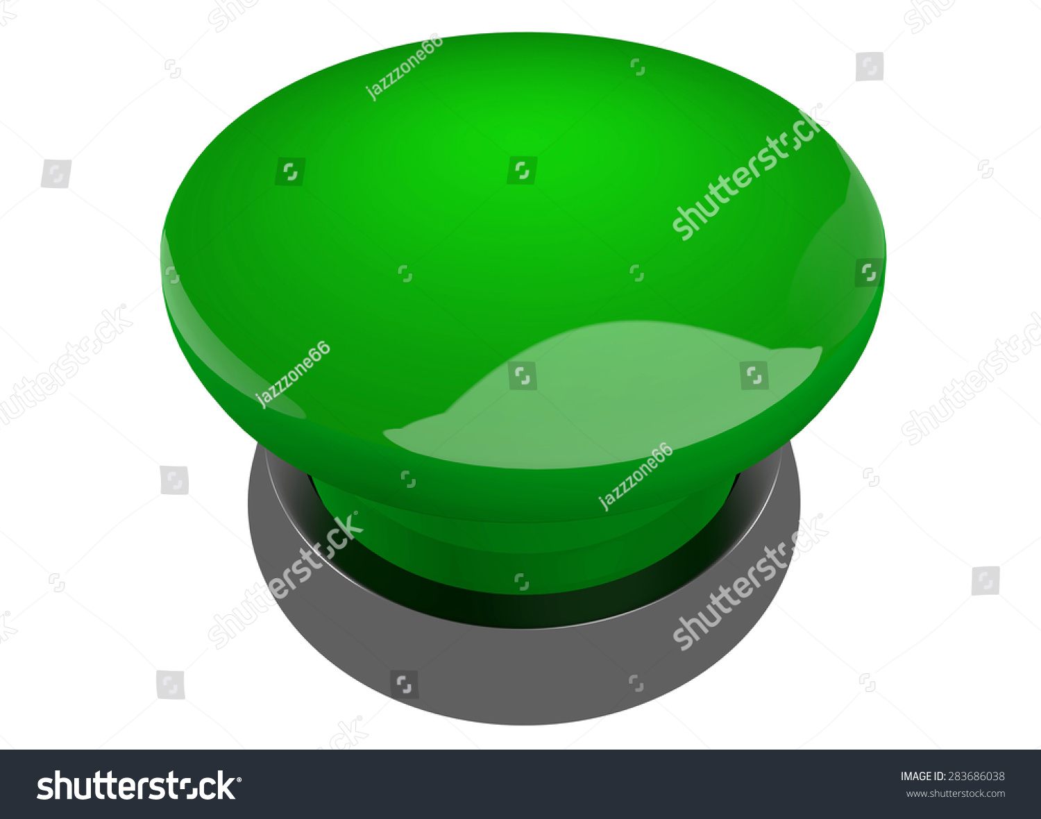 Green Buzzer Button Stock Illustration 283686038 | Shutterstock