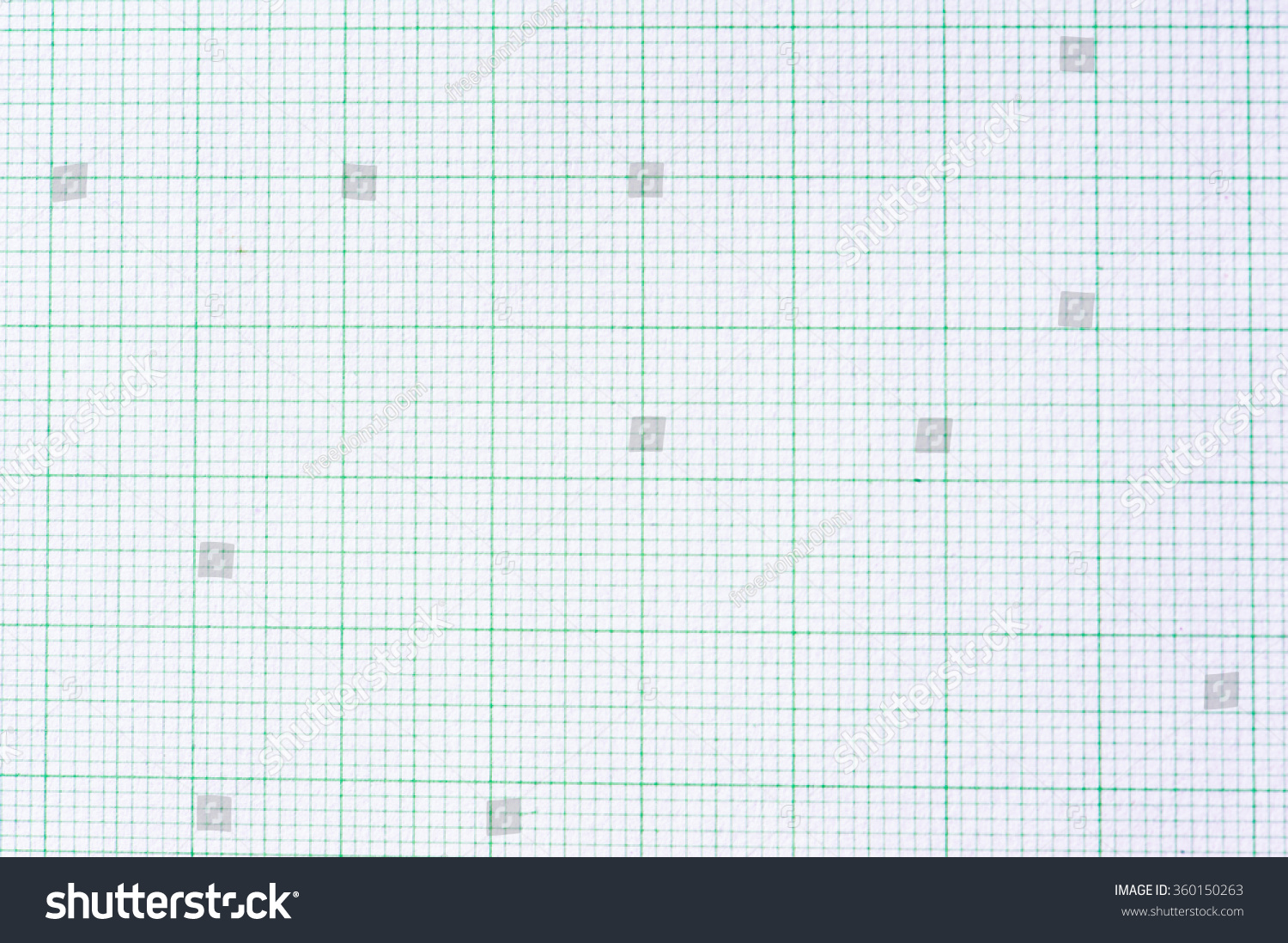 Green Plotting Graph Paper Background Stock Photo (Edit Now) 360150263