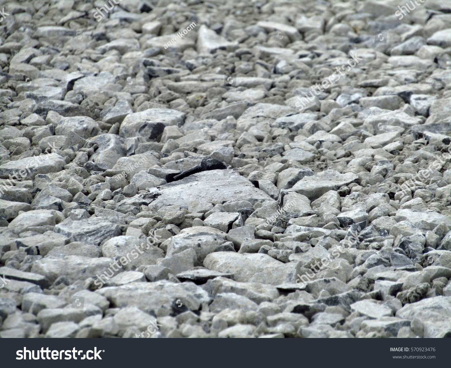 Grey Cobblestone Texture Stock Photo (Edit Now) 570923476