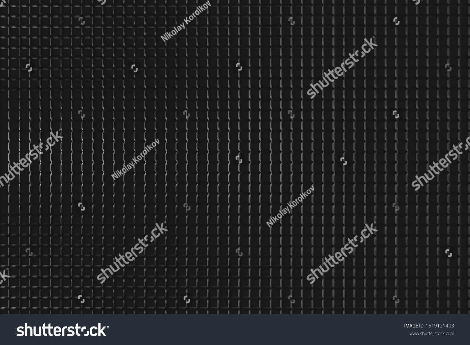 Grid Texture Backlight Front View Visualization Stock Illustration ...