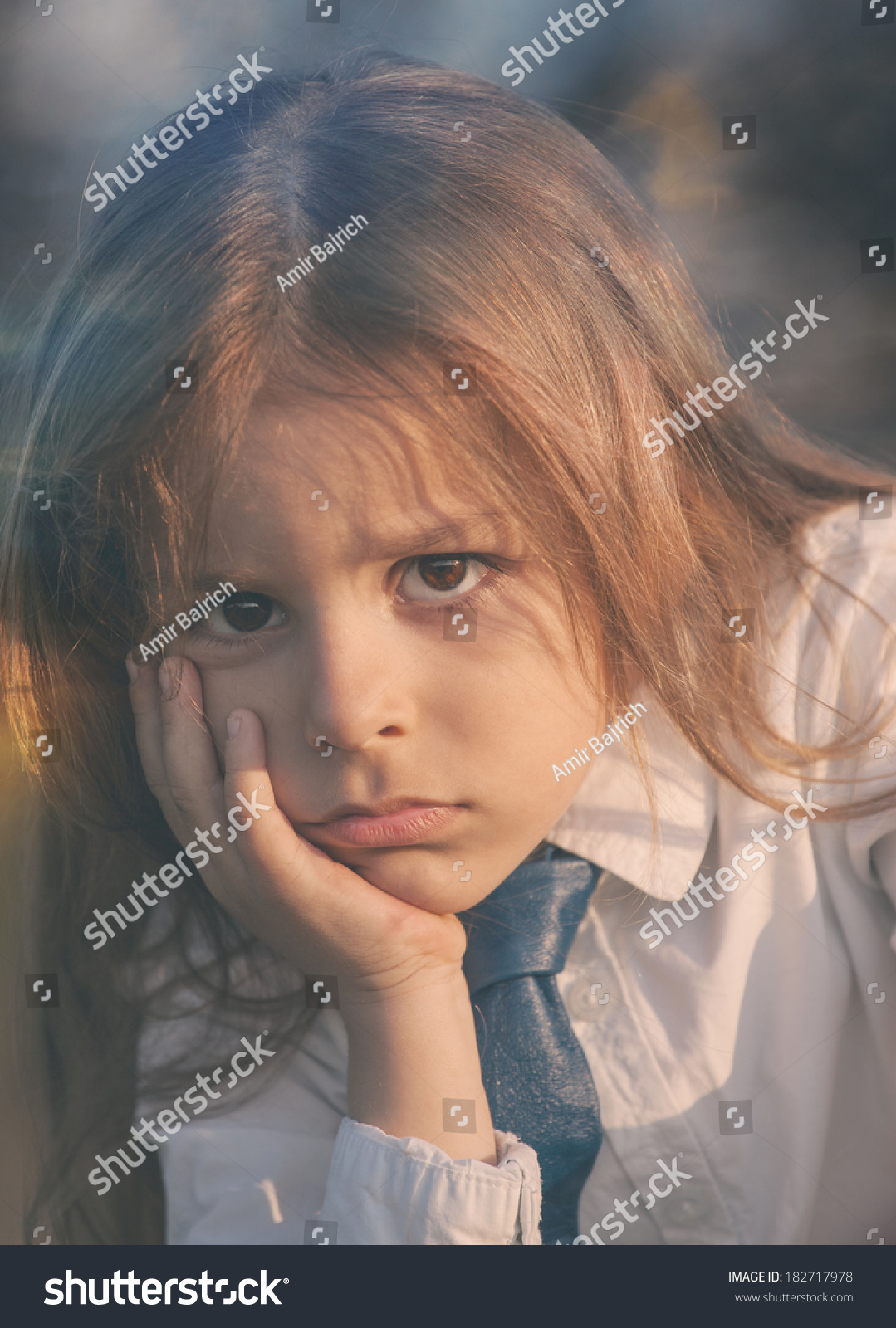 Grumpy Boy Stock Photo 182717978 | Shutterstock