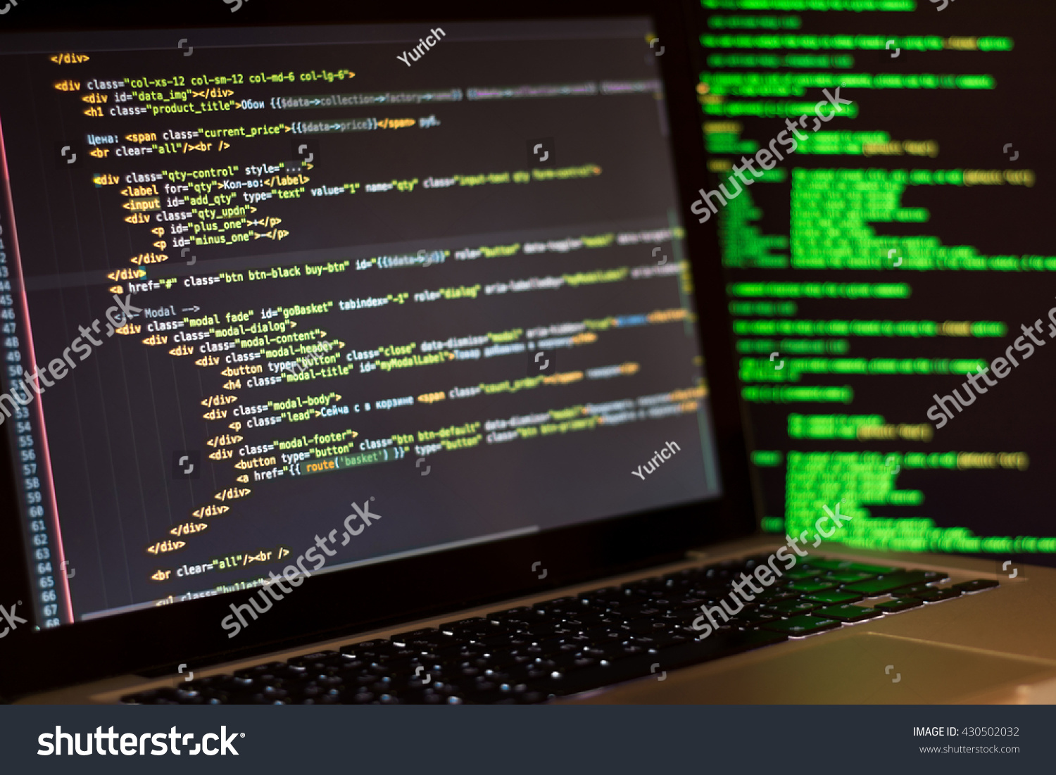 Hacking Of Database With Admin Access Stock Photo 430502032 : Shutterstock