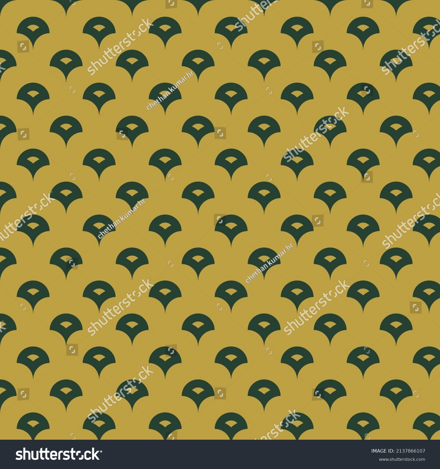 Half Circle Pattern 2d Texture Tillable Stock Illustration 2137866107 ...