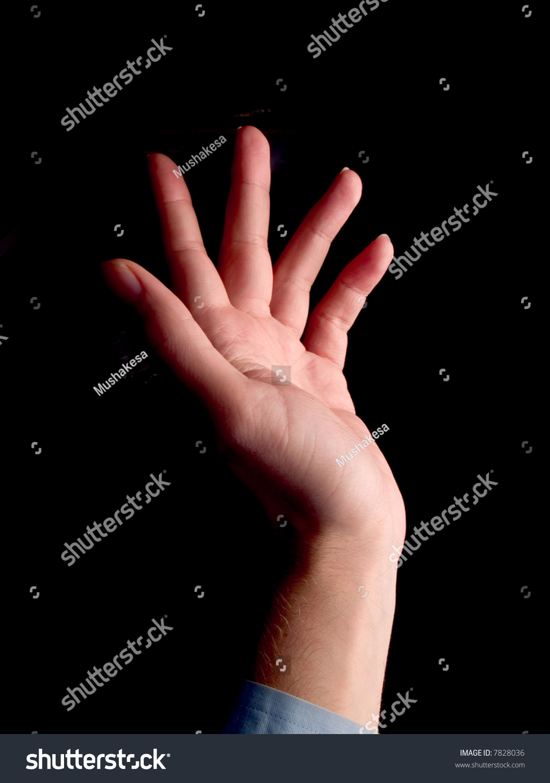 Hand Expression #1 Stock Photo 7828036 : Shutterstock