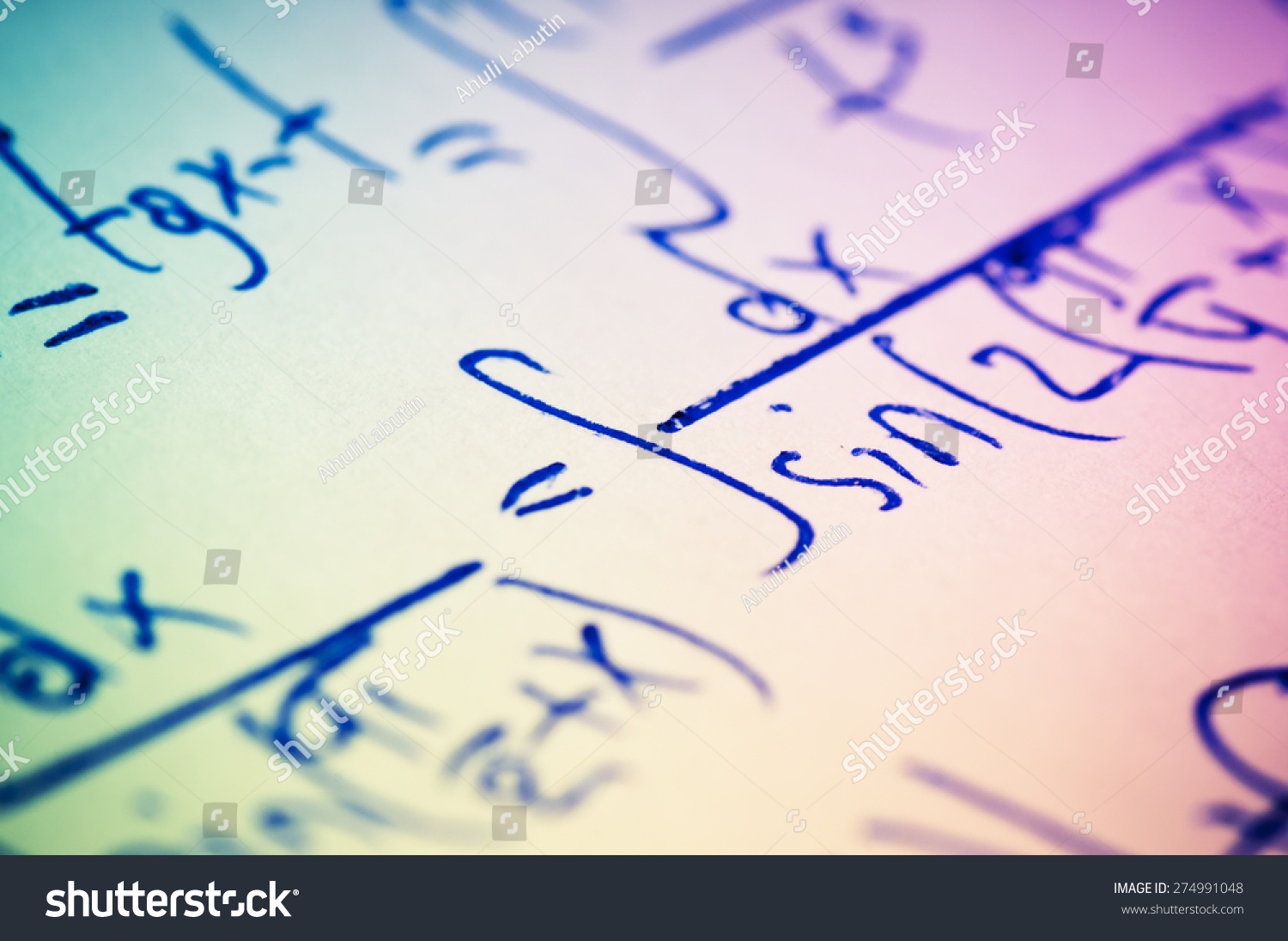 Handwritten Calculation Higher Mathematics Background Stock Photo ... Handwritten Calculation Higher Mathematics Background Stock Photo ...