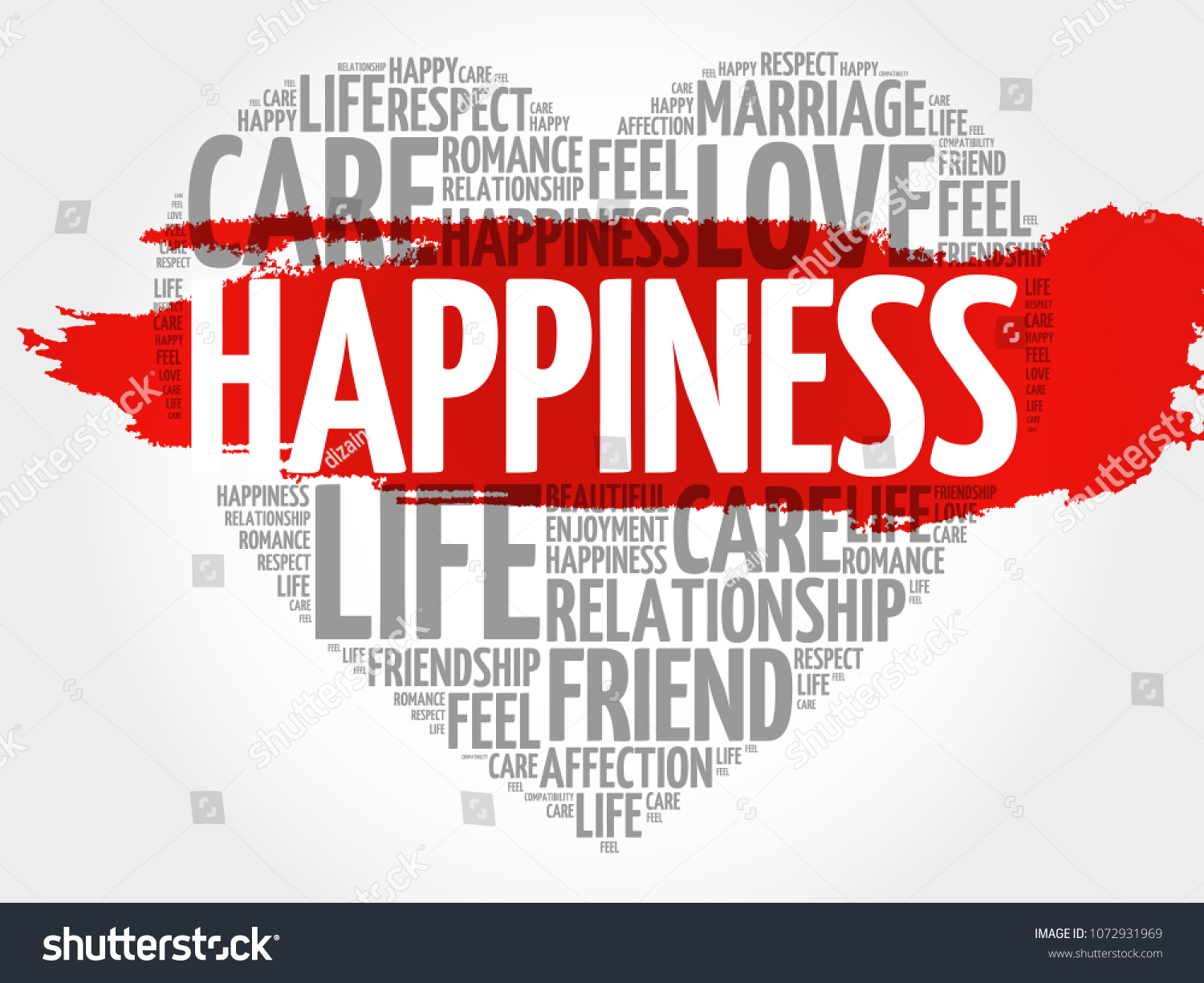 Happiness Word Cloud Collage Heart Concept Stock Illustration ... Happiness Word Cloud Collage Heart Concept Stock Illustration ...