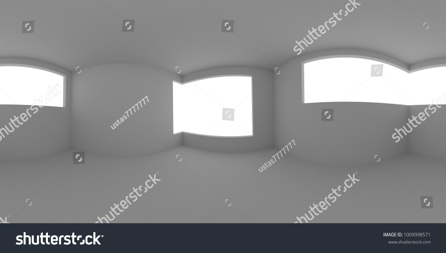 Hdri Map Environment Map Equirectangular Projection Stock Illustration ...