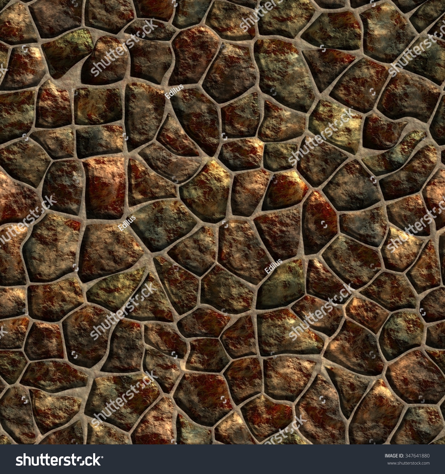 High Quality Stone Texture Generated Seamless Stock Illustration 347641880