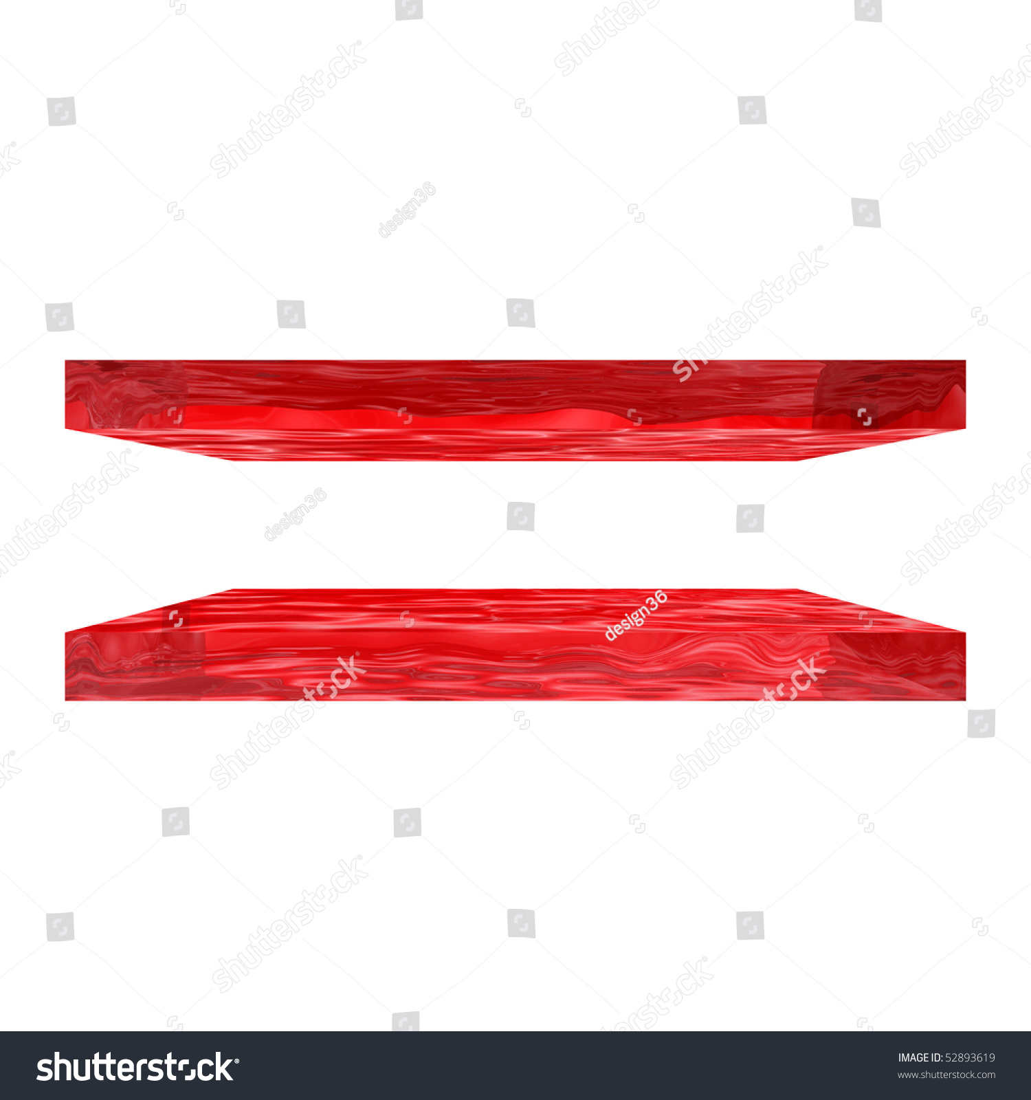 High Resolution Red Glass Font Isolated Stock Illustration 52893619