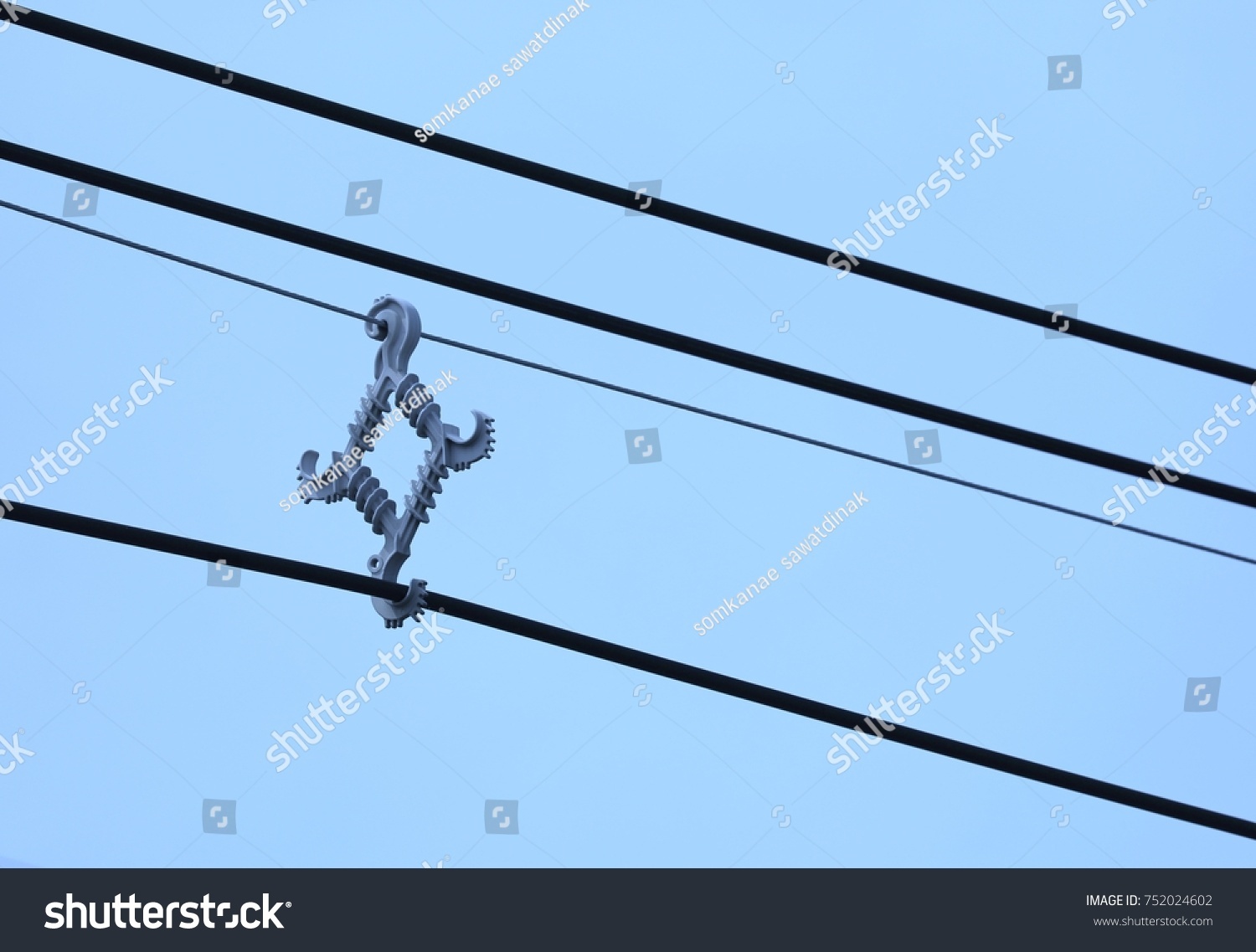 High Voltage Cable Locking Device Stock Photo 752024602 | Shutterstock