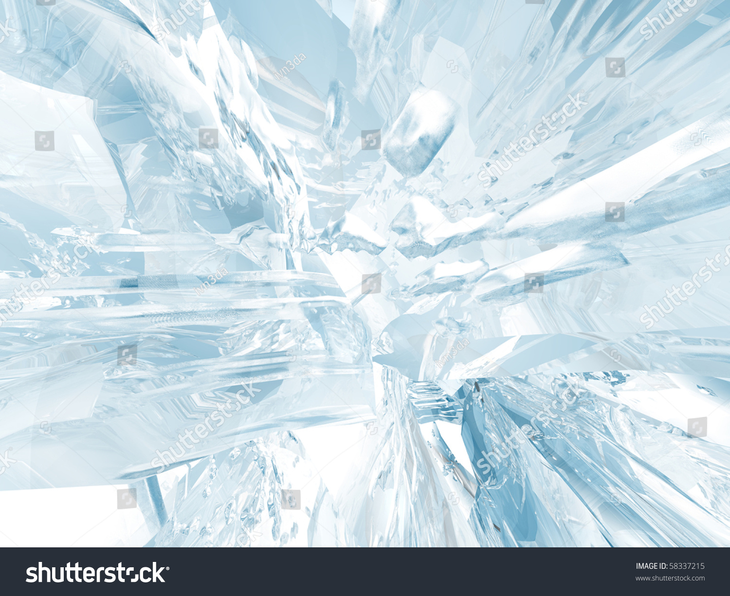 Ice Background Stock Illustration 58337215 | Shutterstock