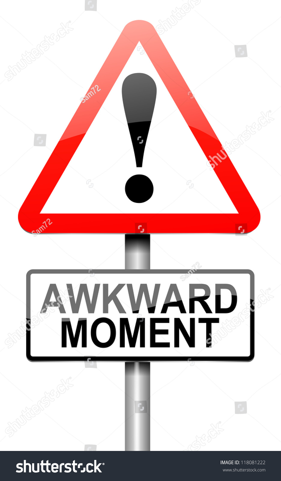 Illustration Depicting Roadsign Awkward Moment Concept Stock ... Illustration Depicting Roadsign Awkward Moment Concept Stock ...