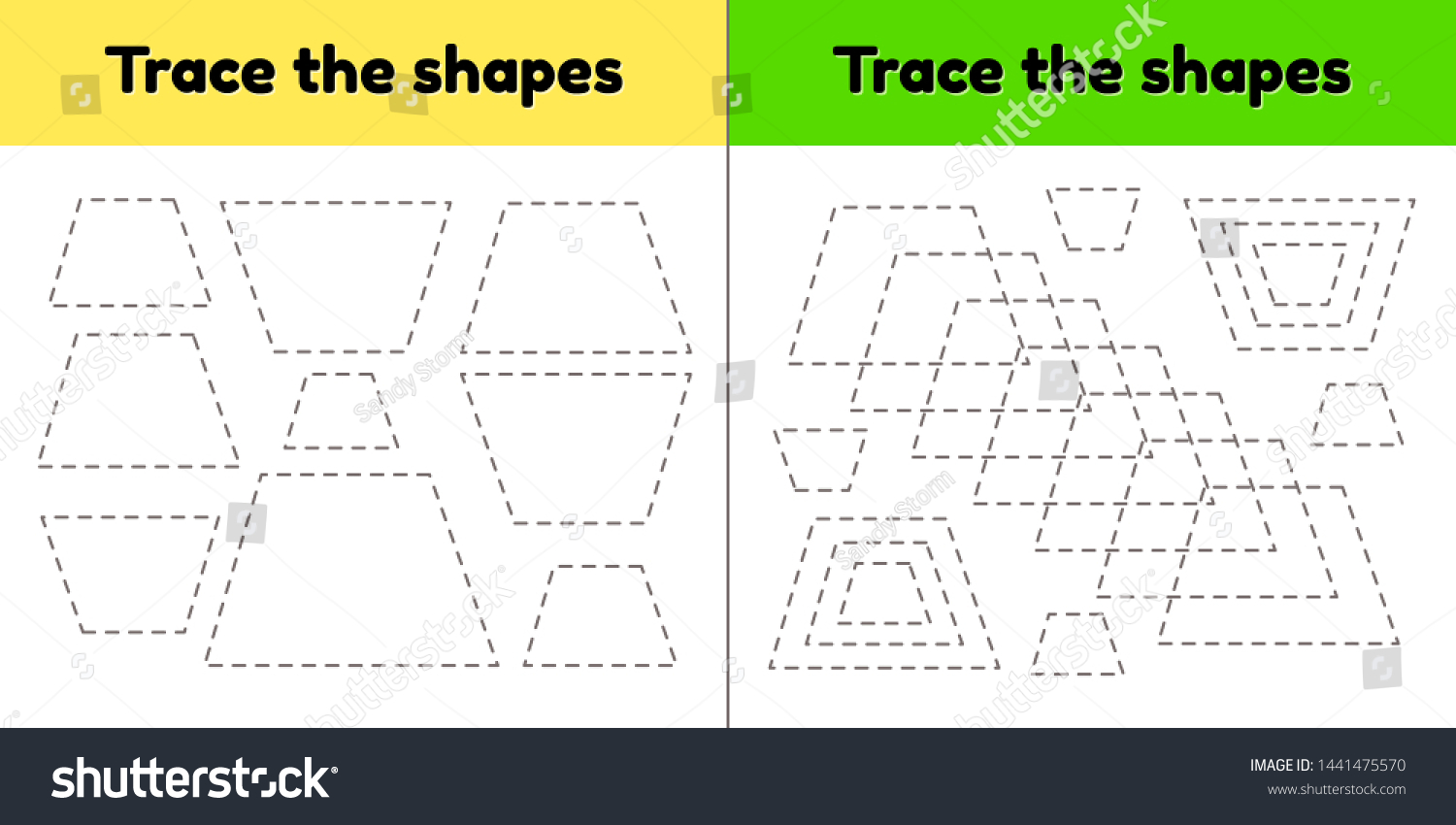 Illustration Educational Tracing Worksheet Kids Kindergarten Stock ... Illustration Educational Tracing Worksheet Kids Kindergarten Stock ...