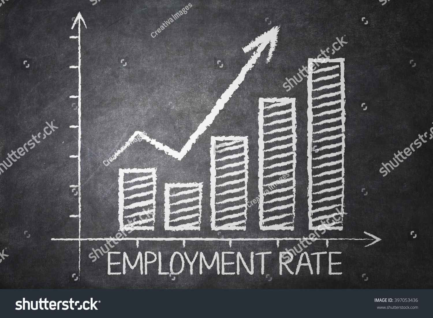 Image Employment Rate Chart Upward Arrow Stock Illustration 397053436 Image Employment Rate Chart Upward Arrow Stock Illustration 397053436