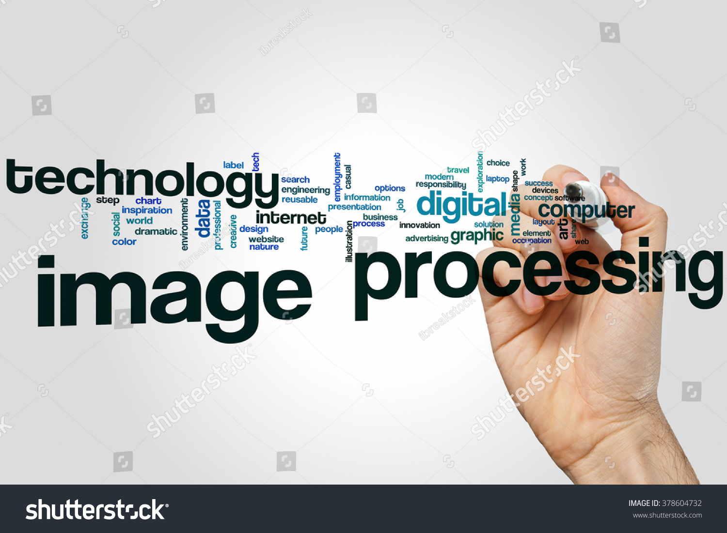 Image Processing Word Cloud Concept Stock Photo 378604732 | Shutterstock