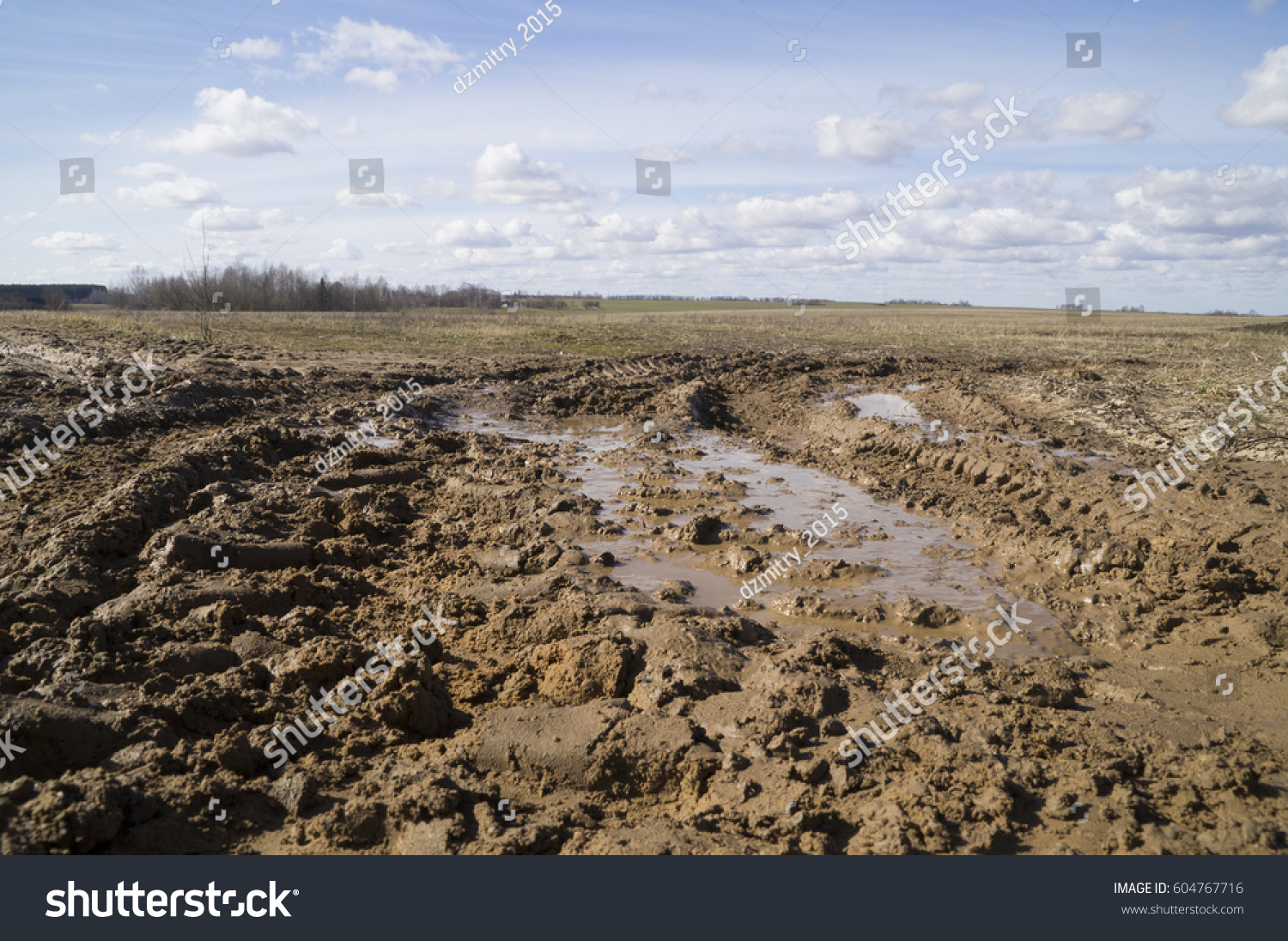 Impassable Mud Stock Photo 604767716 | Shutterstock