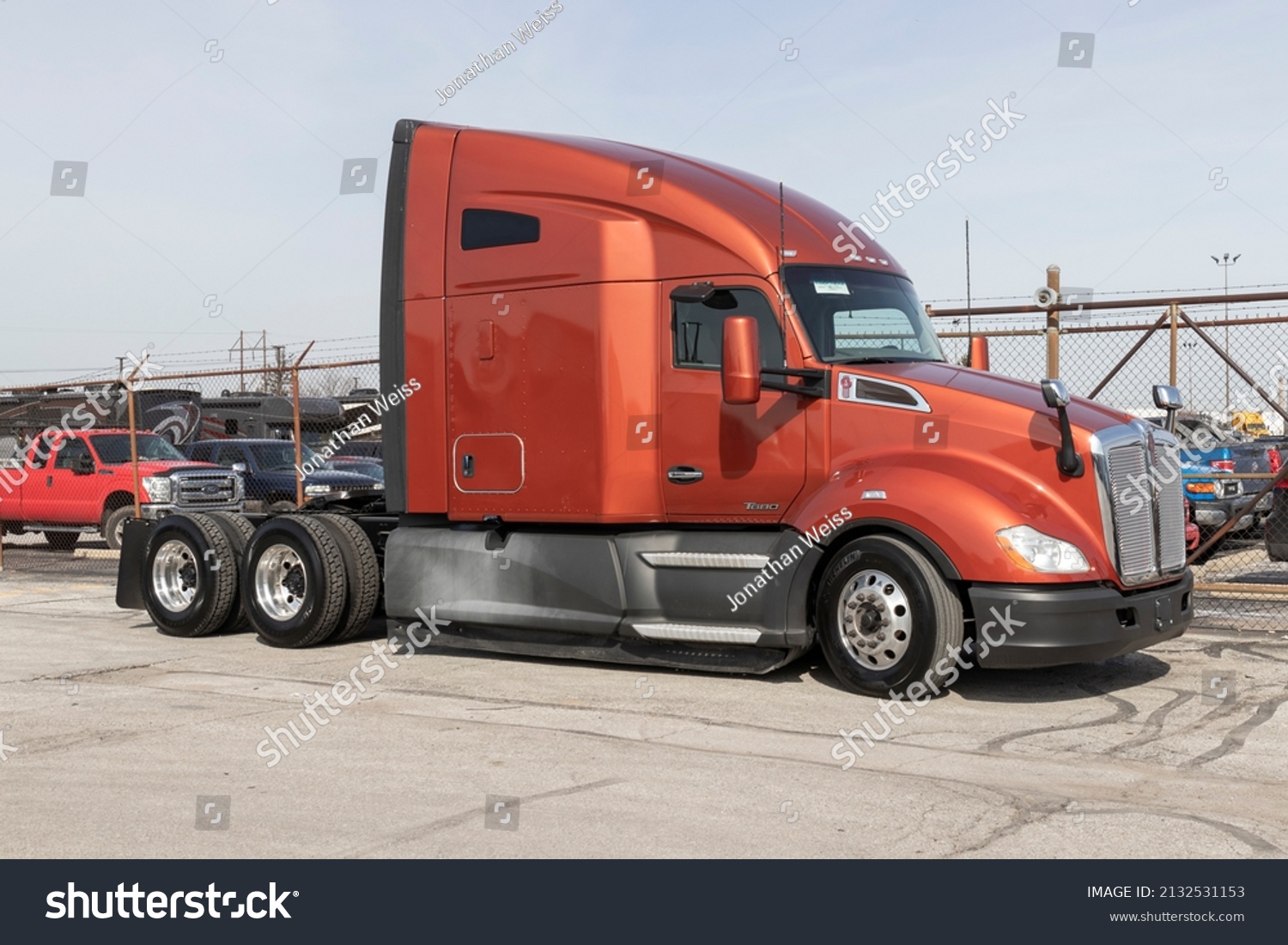 Indianapolis Circa March 2022 Kenworth Semi Stock Photo (Edit Now ... Indianapolis Circa March 2022 Kenworth Semi Stock Photo (Edit Now ...