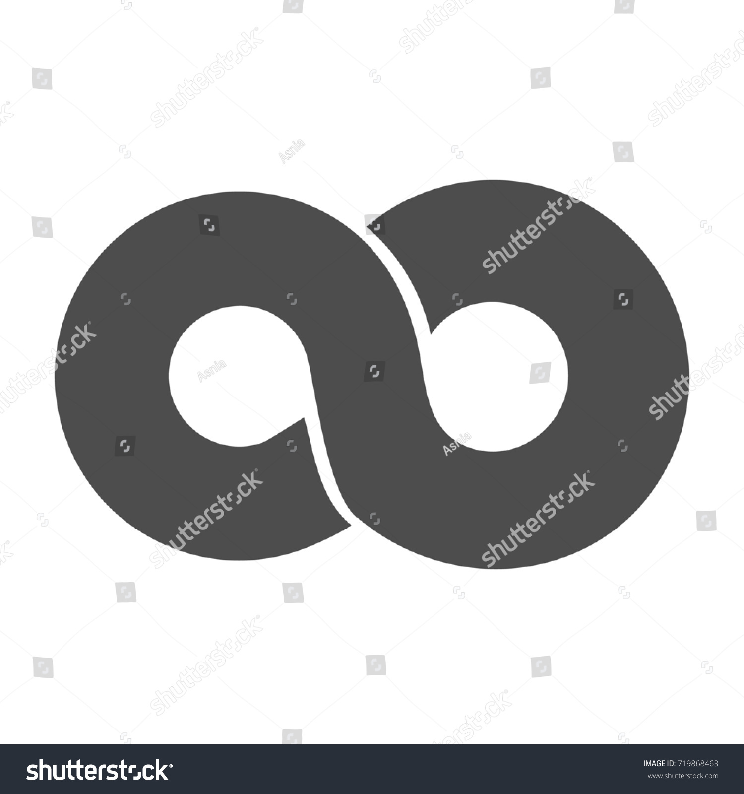Infinity Symbol Loop Figure 8 Icon 스톡 일러스트 719868463 | Shutterstock Infinity Symbol Loop Figure 8 Icon 스톡 일러스트 719868463 | Shutterstock