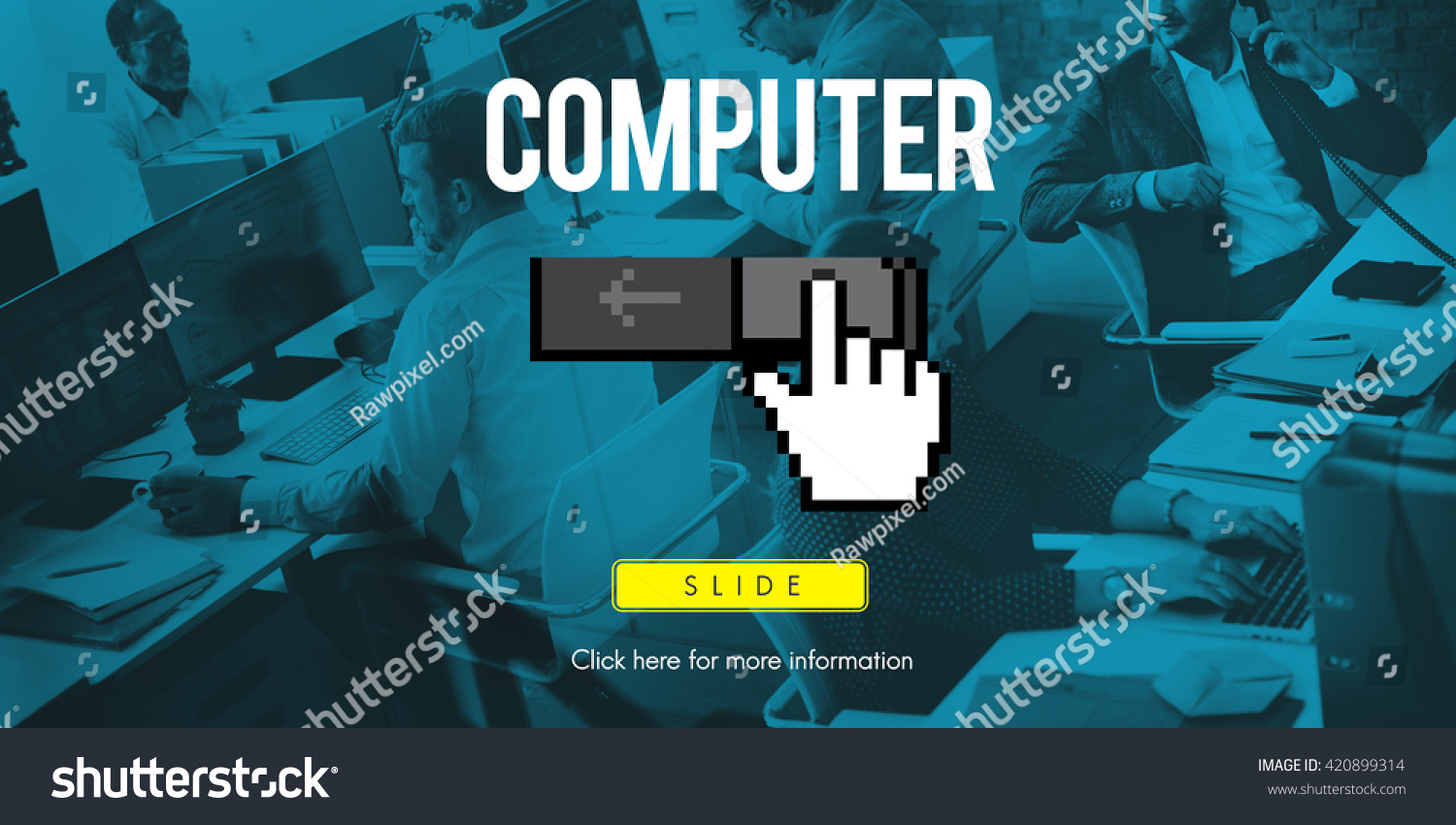 Information Technology Computer System Concept Stock Photo 420899314 ...