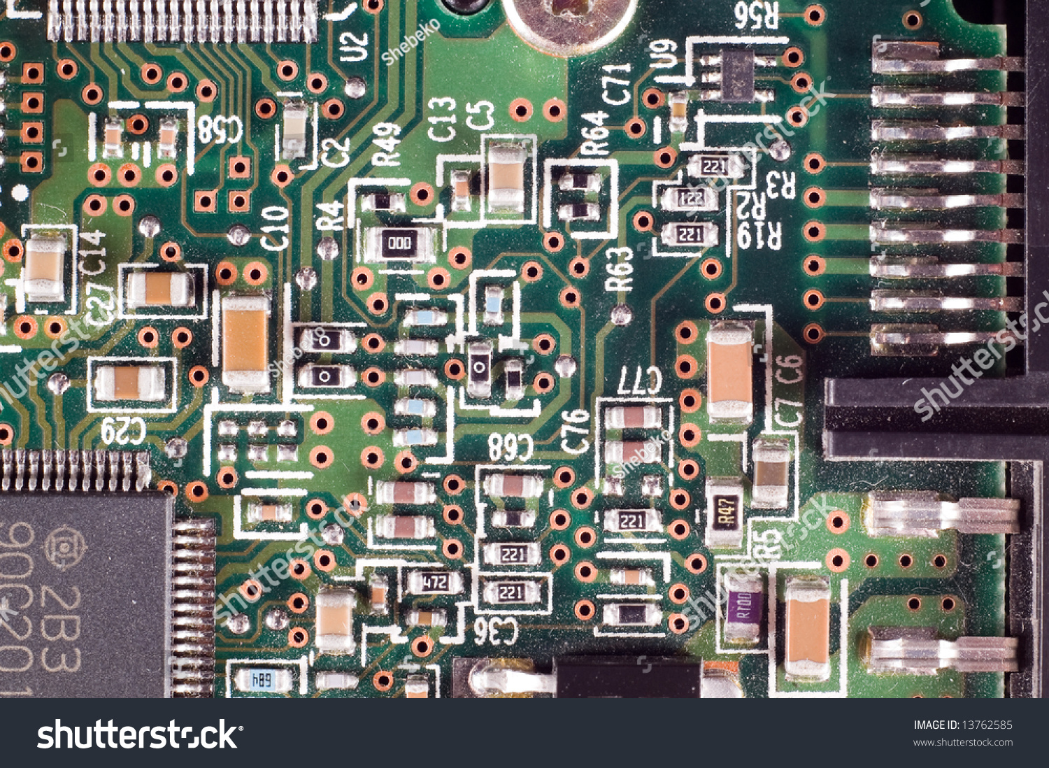 Inside Fixed Disk Stock Photo 13762585 | Shutterstock