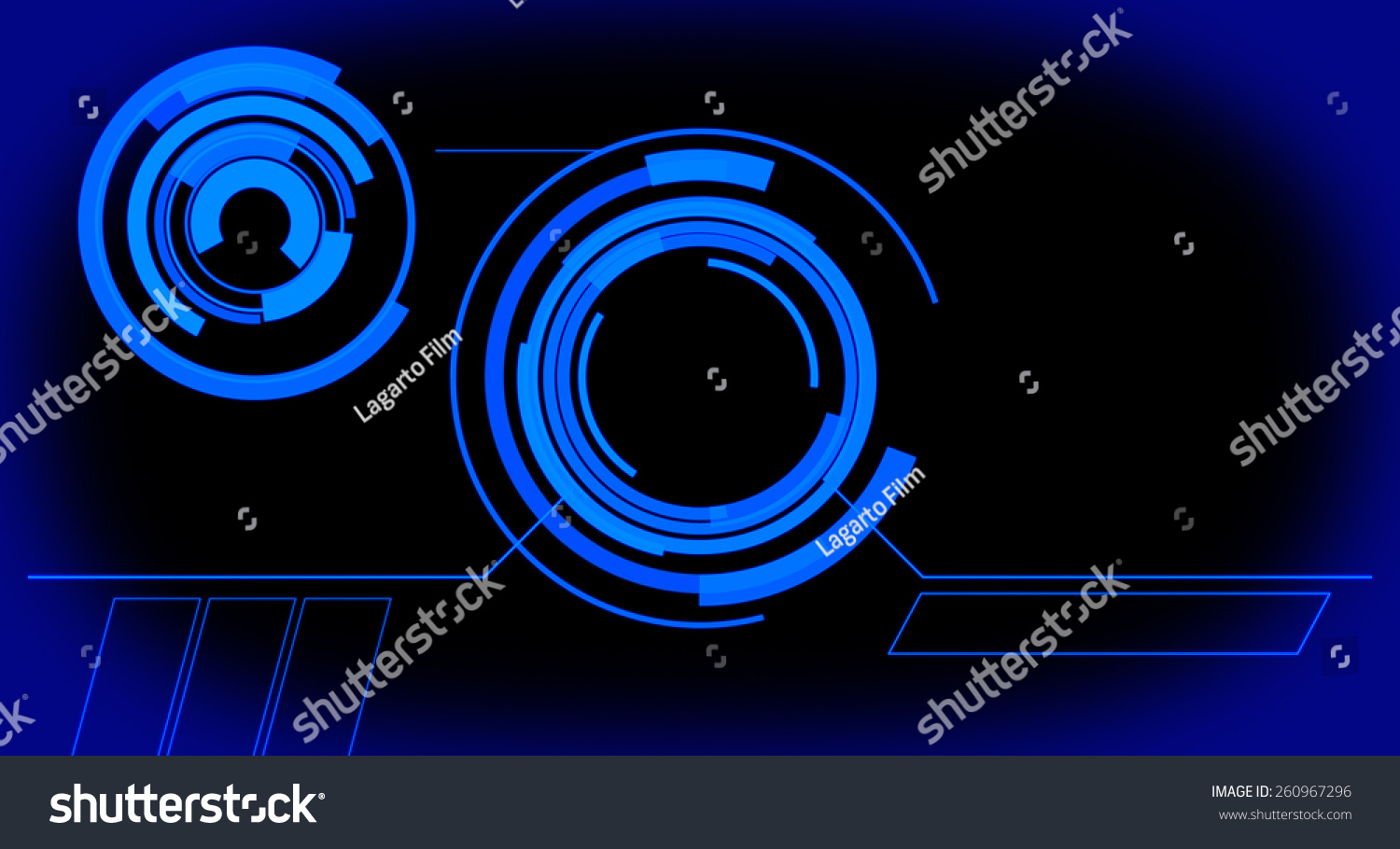 Interactive Dashboard Hud Interface 스톡 일러스트 260967296 | Shutterstock