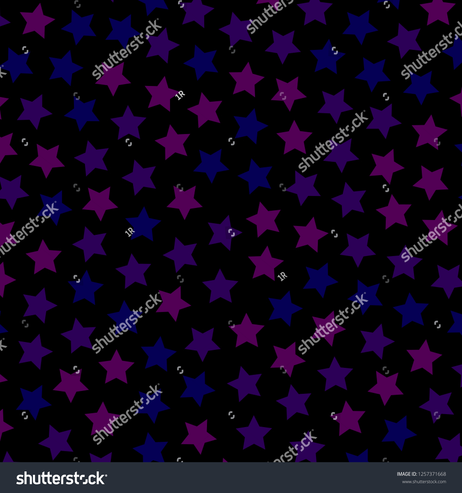 Irregular Template Based On Multiple Elements Stock Illustration 1257371668