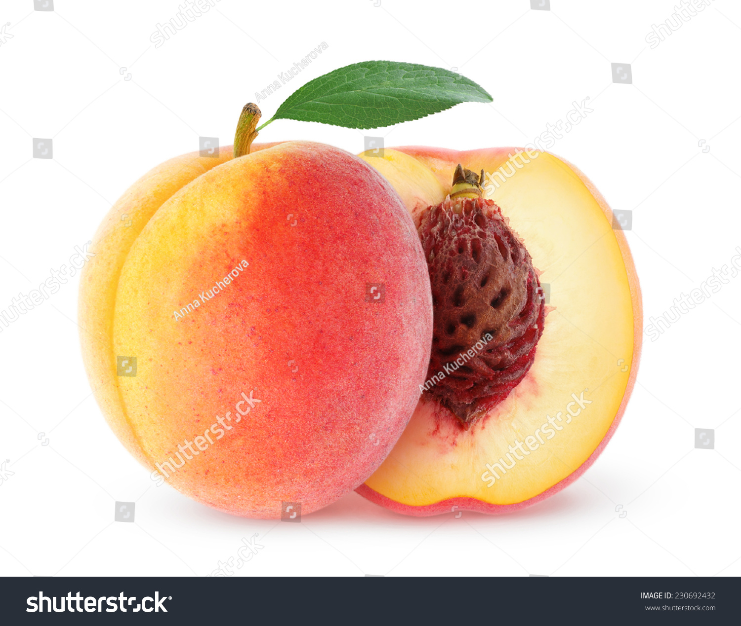 Isolated Peach Whole Cut Peaches Over Stock Photo (Edit Now) 230692432 Isolated Peach Whole Cut Peaches Over Stock Photo (Edit Now) 230692432